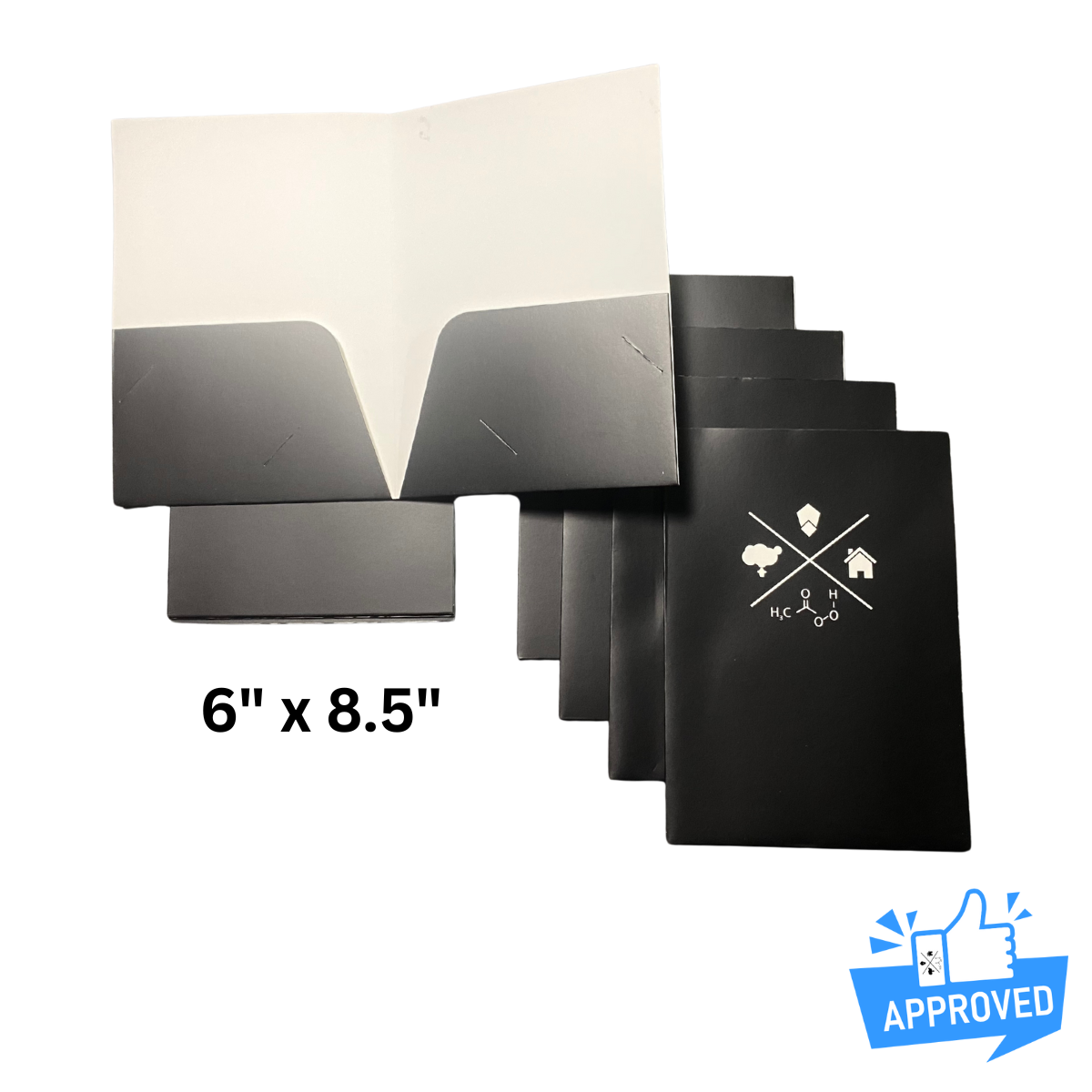 PM Handout Folders ( half sheet size) 10 pack